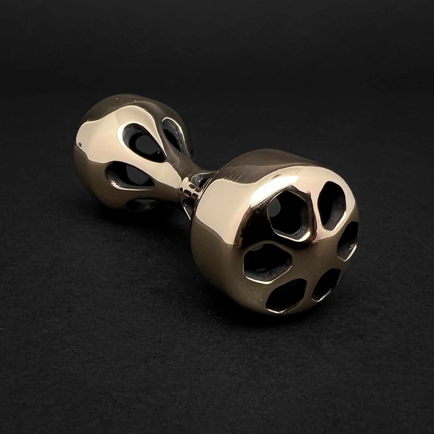 Cascade Knuckle Roller - Polished Bronze – Mamba Metals