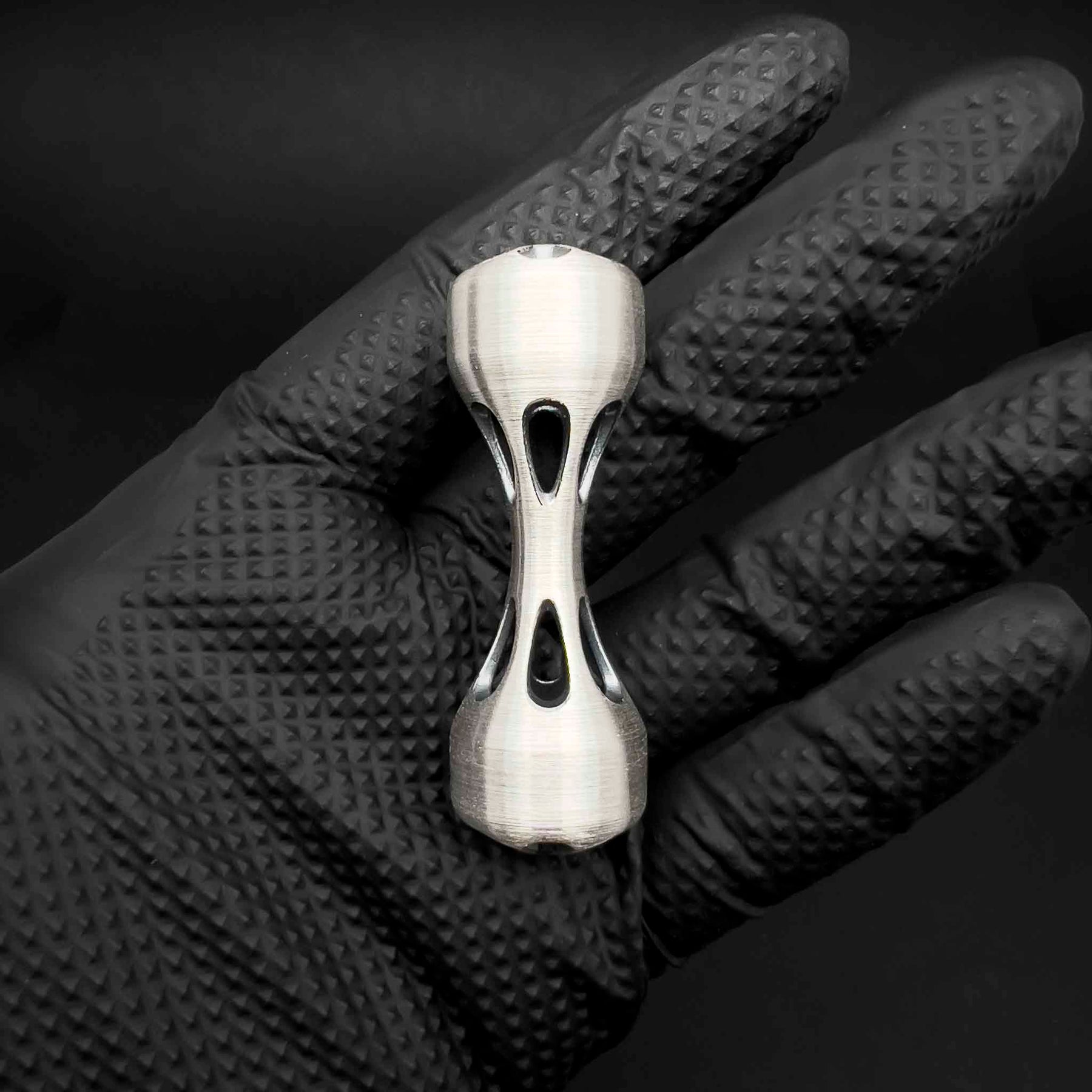 Cascade Knuckle Roller - Brushed Sterling Silver – Mamba Metals